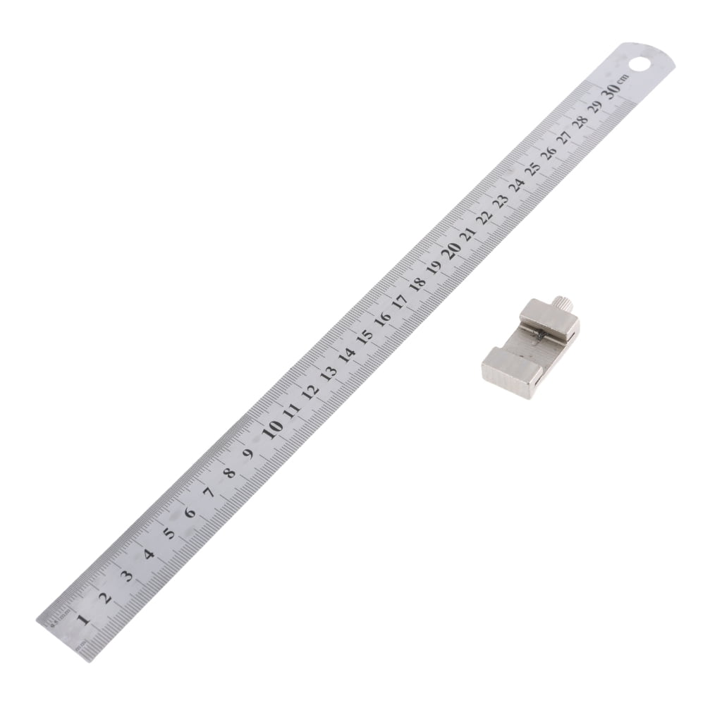 ROCKROK Woodworking Ruler Slide Rule Woodworking Tools Adjustable Metal ...