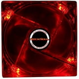 ROCKSOUL DCF-104120RL 120mm Red LED Case Fan, Transparent - Walmart.com
