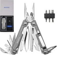 ROCKTOL Multitool Pliers, EDC Multitool Pocket Knife VG10 Blade, 27-in-1 Multi-tool with ...