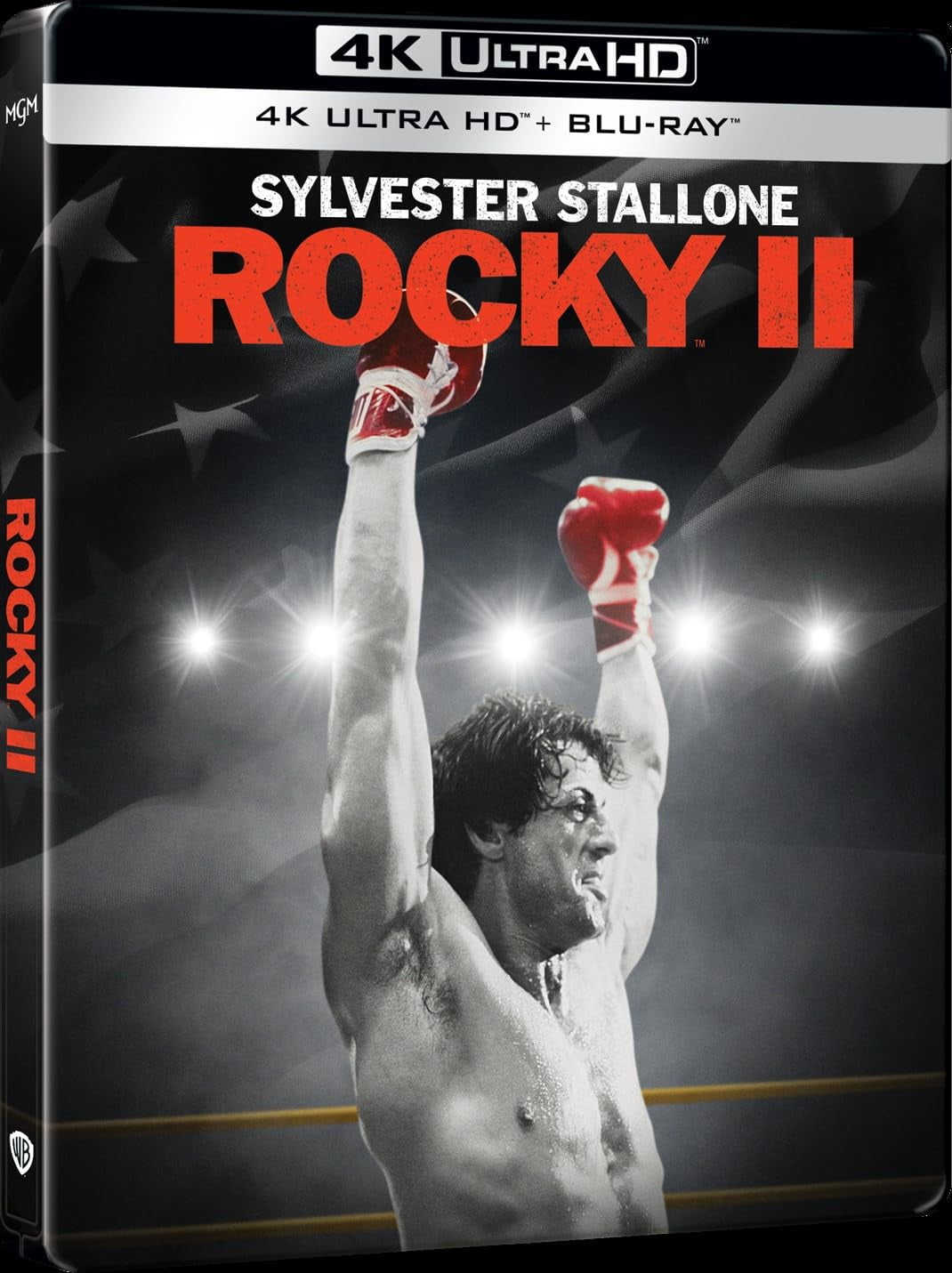 ROCKY II (1979) Steelbook (4K Ultra HD + Blu-Ray) (4K Ultra HD) Sylvester Stallone - Walmart.com