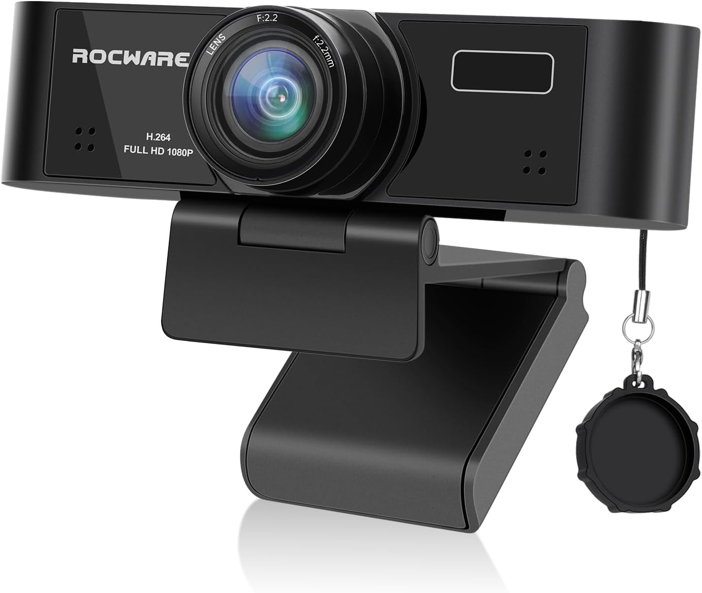 ROCWARE Webcam for PC | Full HD 1080P Computer Camera with Microphone ...