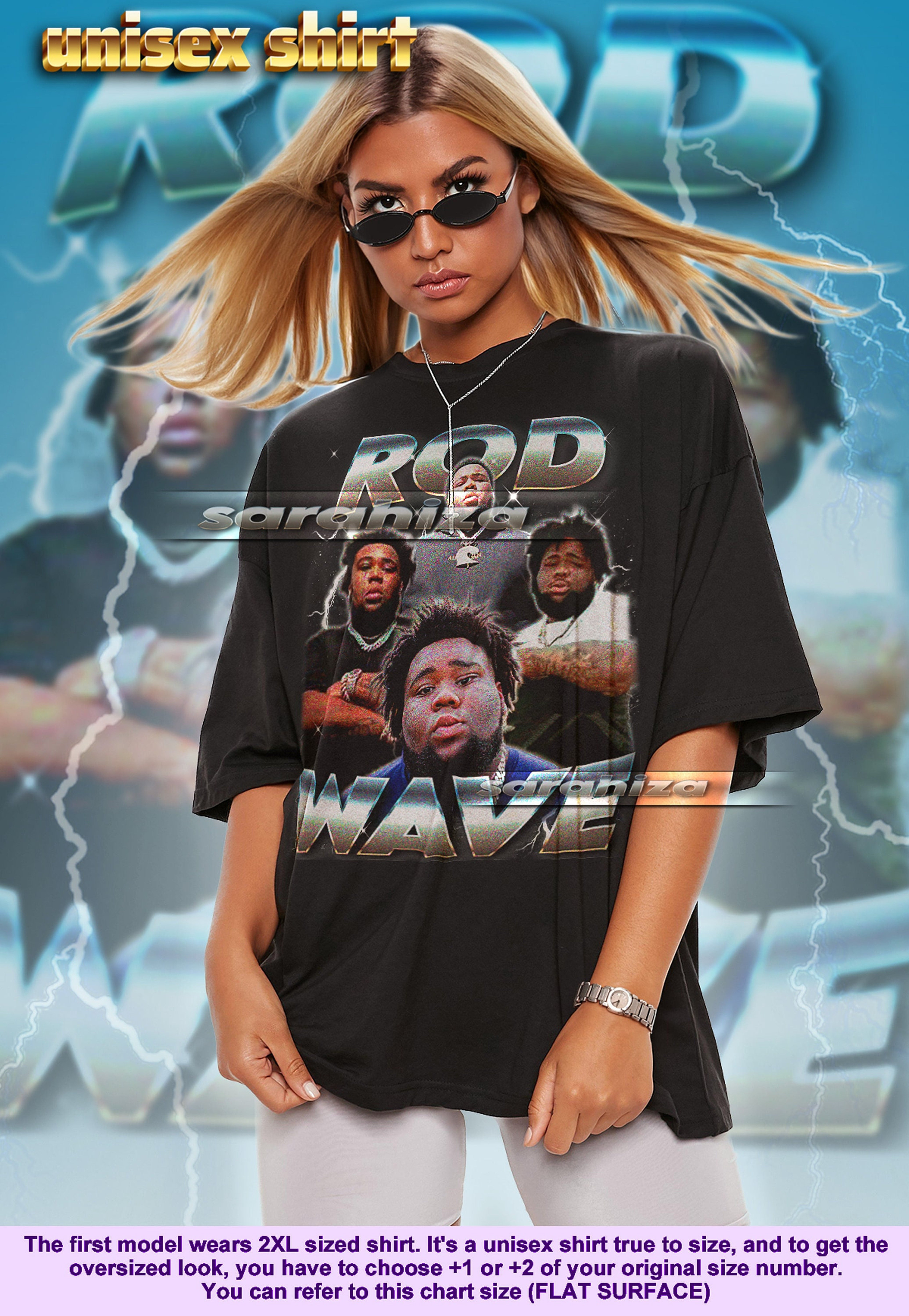 ROD WAVE Shirt, Rod Wave Vintage Shirt, Rod Wave Retro 90s Tshirt, Rod ...