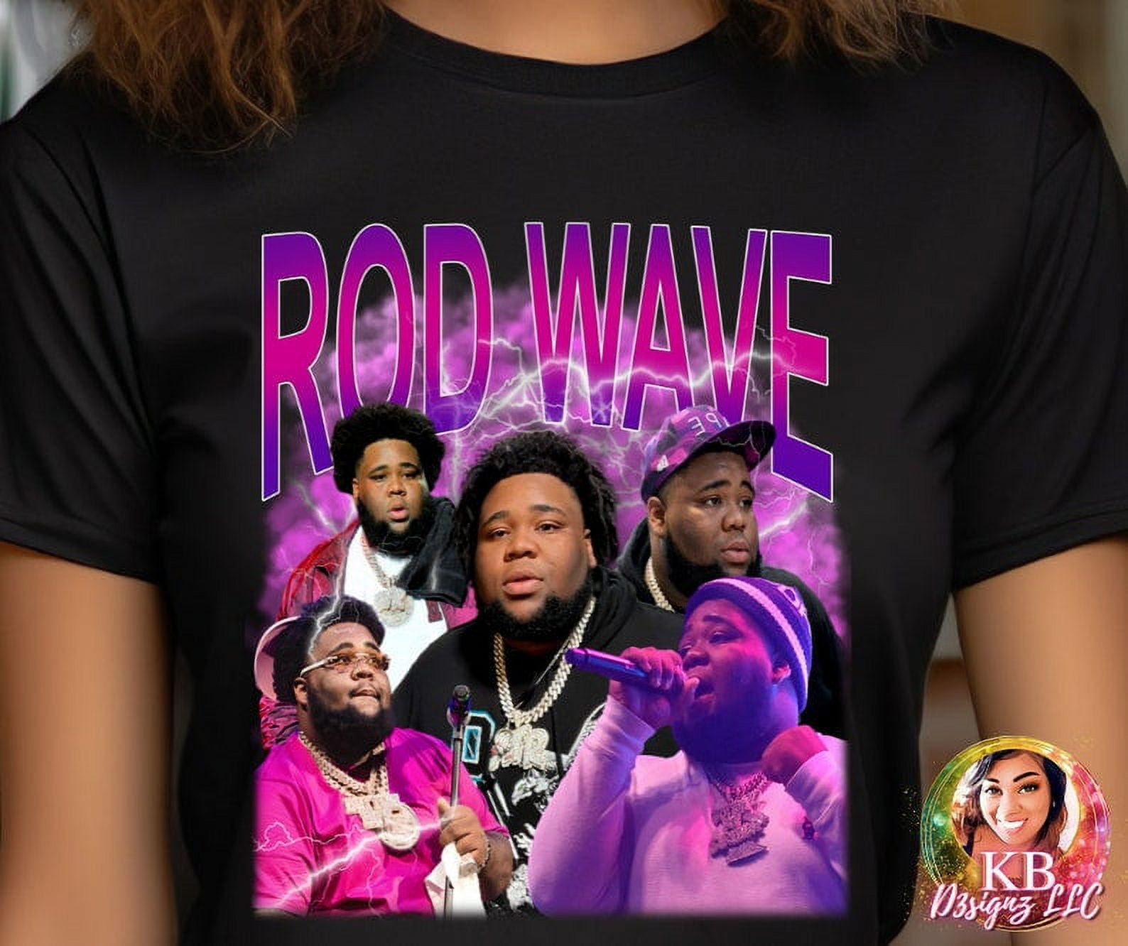 ROD WAVET-SHirt Design, Rod Wave Nostalgia 2023 Rap Music, Retro Tour ...