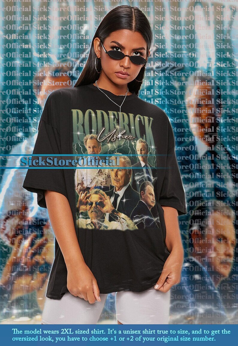 RODERICK USHER Vintage Shirt, Roderick Usher Homage Tshirt, Roderick ...