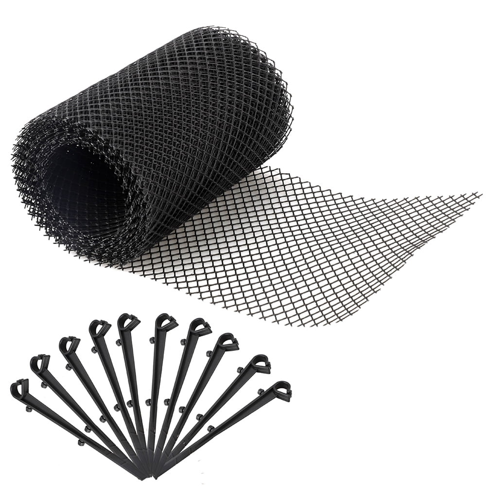 RODSHAKE 1 Set of Plastic Gutter Guard Mesh Gutter Guard Cover to ...