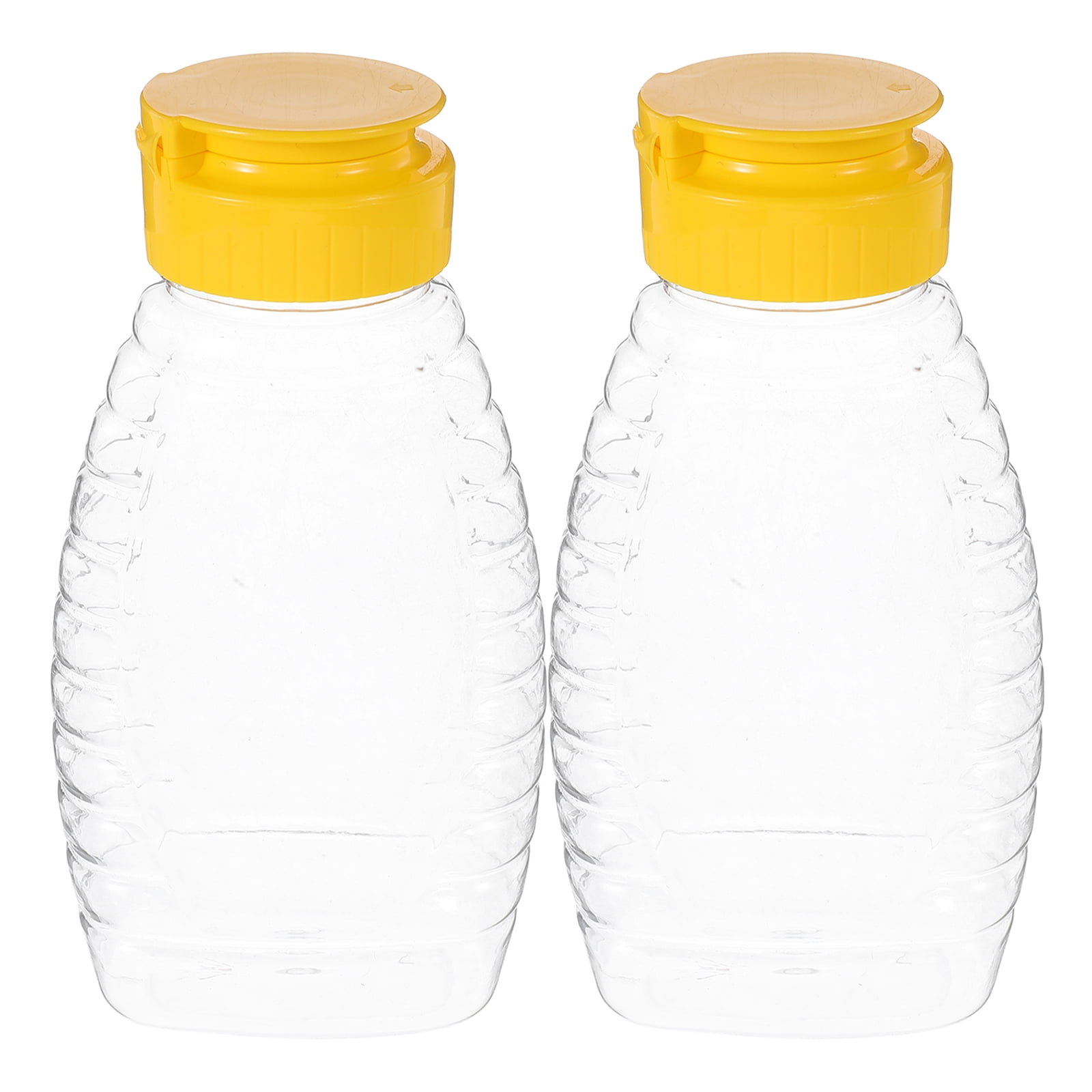 RODSHAKE 2pcs Condiment Bottles Squeeze Reusable Squeeze Bottle Syrup ...