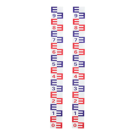 HONMEET Rodshake 2Pack Water Level Indicator Stickers for Tank Garden ...