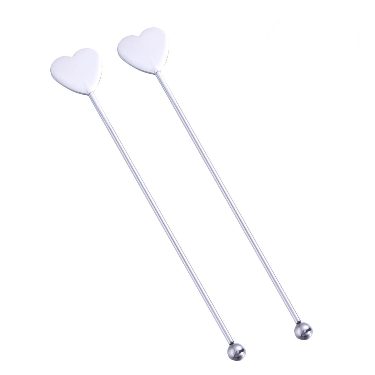 RODSHAKE 5 Swizzle Sticks Stainless Beverage Stirrers Stir Cocktail ...