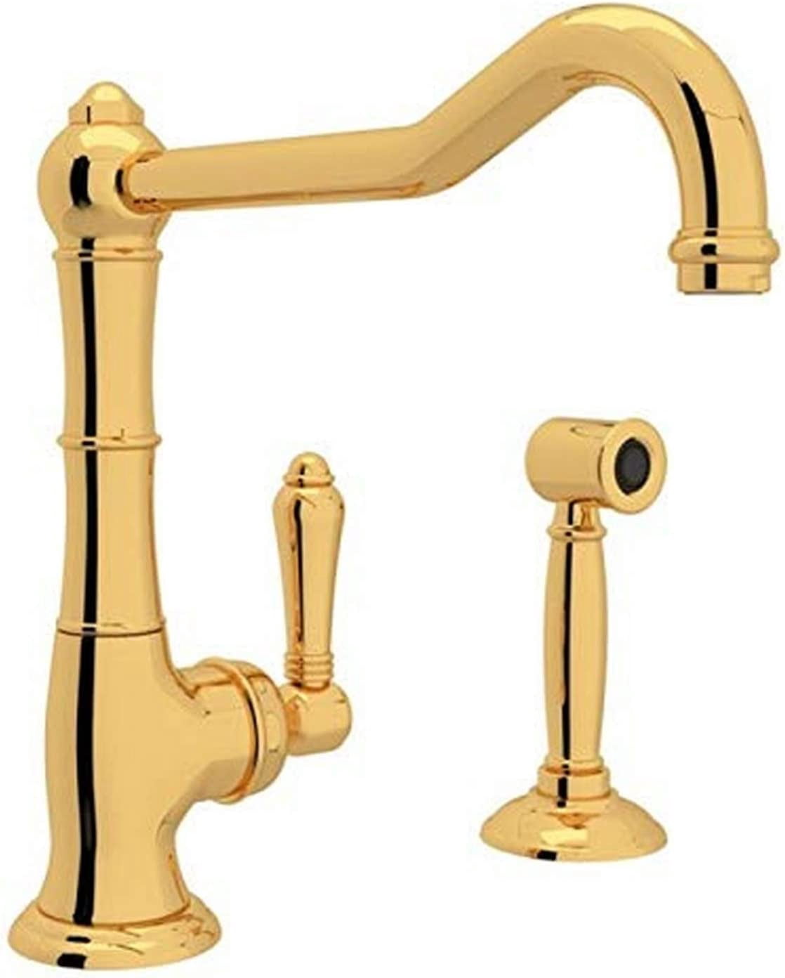 ROHL A3650/11LMWSIB-2 Kitchen FAUCETS, Italian Brass - Walmart.com