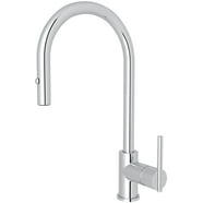 Delta 100LF-HDF Classic Single Handle Centerset Kitchen Faucet, Chrome ...