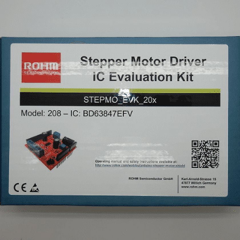 ROHM Stepper Motor Driver IC Evaluation Kit Model: 208-IC:BD63847EFV ...