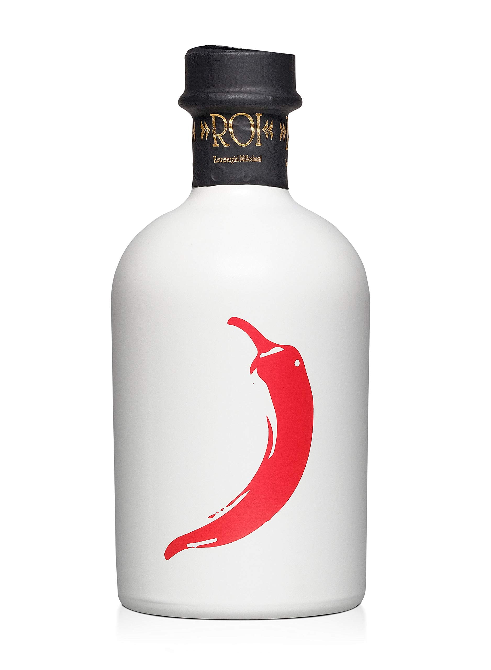 ROI Chili Pepper Infused Olive Oil - 100% Natural, Italian Gourmet ...