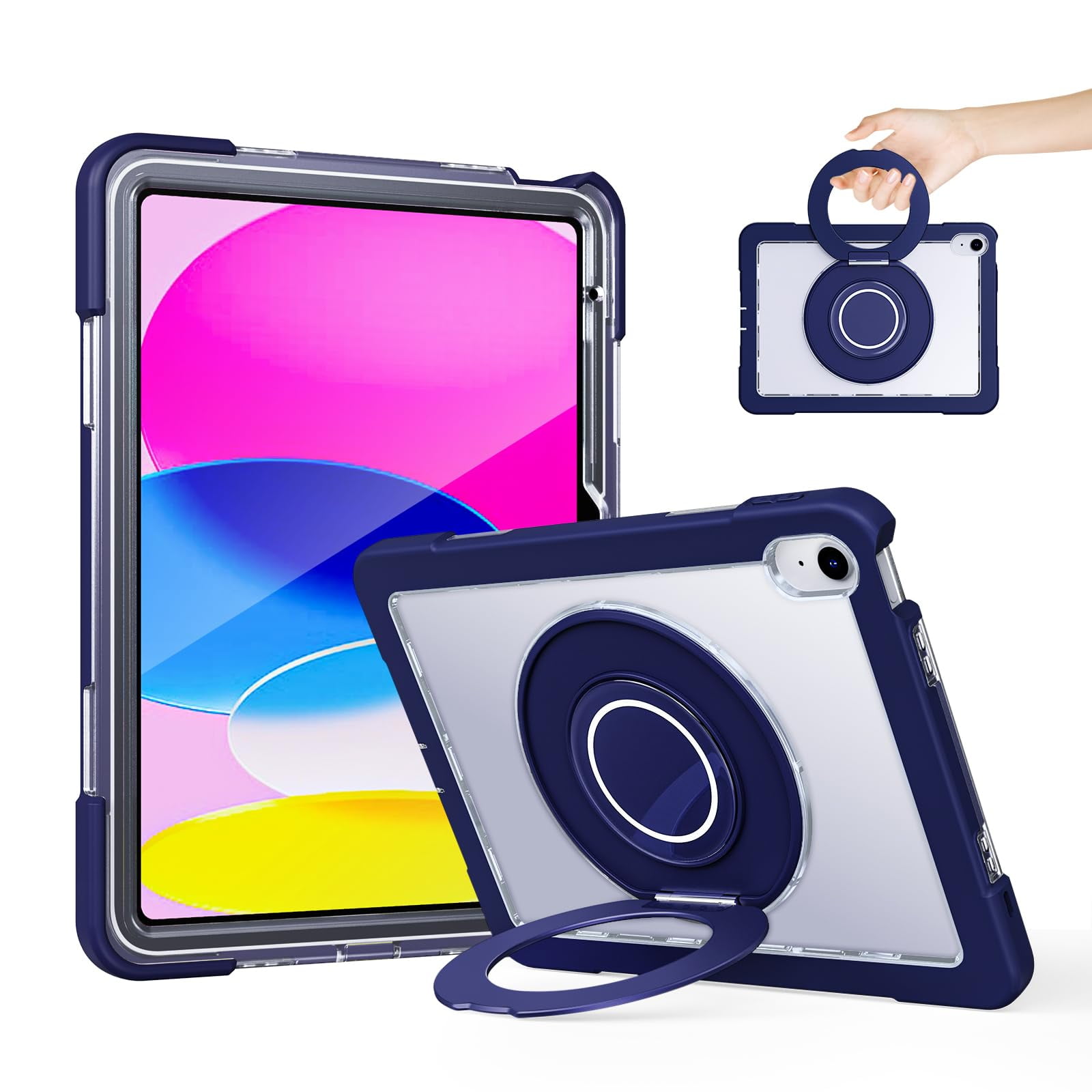 ROISKIN Case for iPad (A16) 11th Generation 11 Inch 2025, iPad 10th ...