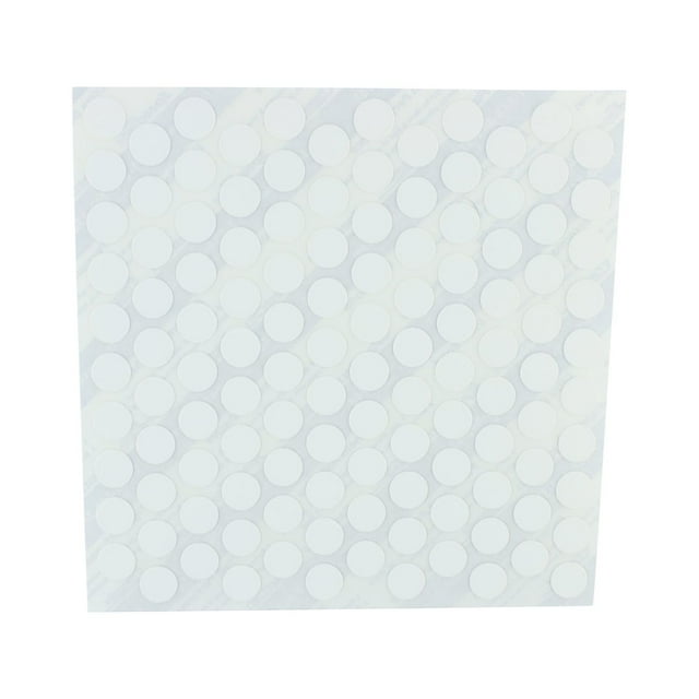 ROK FastCap 3/8" Self Adhesive Screw PVC Cap Covers White, 120 Pack ...