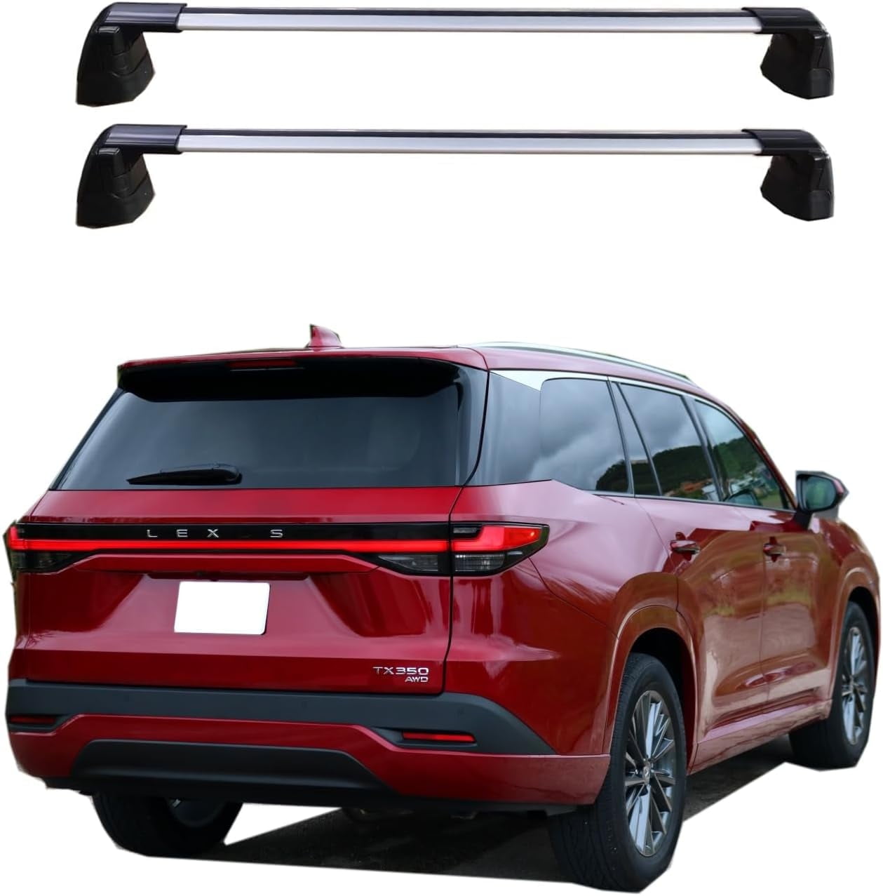 ROKIOTOEX Cheetah Roof Rack Crossbars Fits 2024-2025 TX 350, 500h ...
