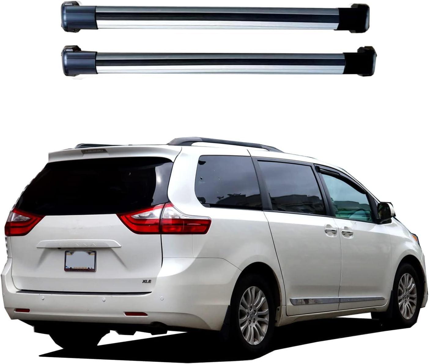 ROKIOTOEX Cobra Roof Rack Crossbars Fit for 2010-2020 Sienna XL30 ...