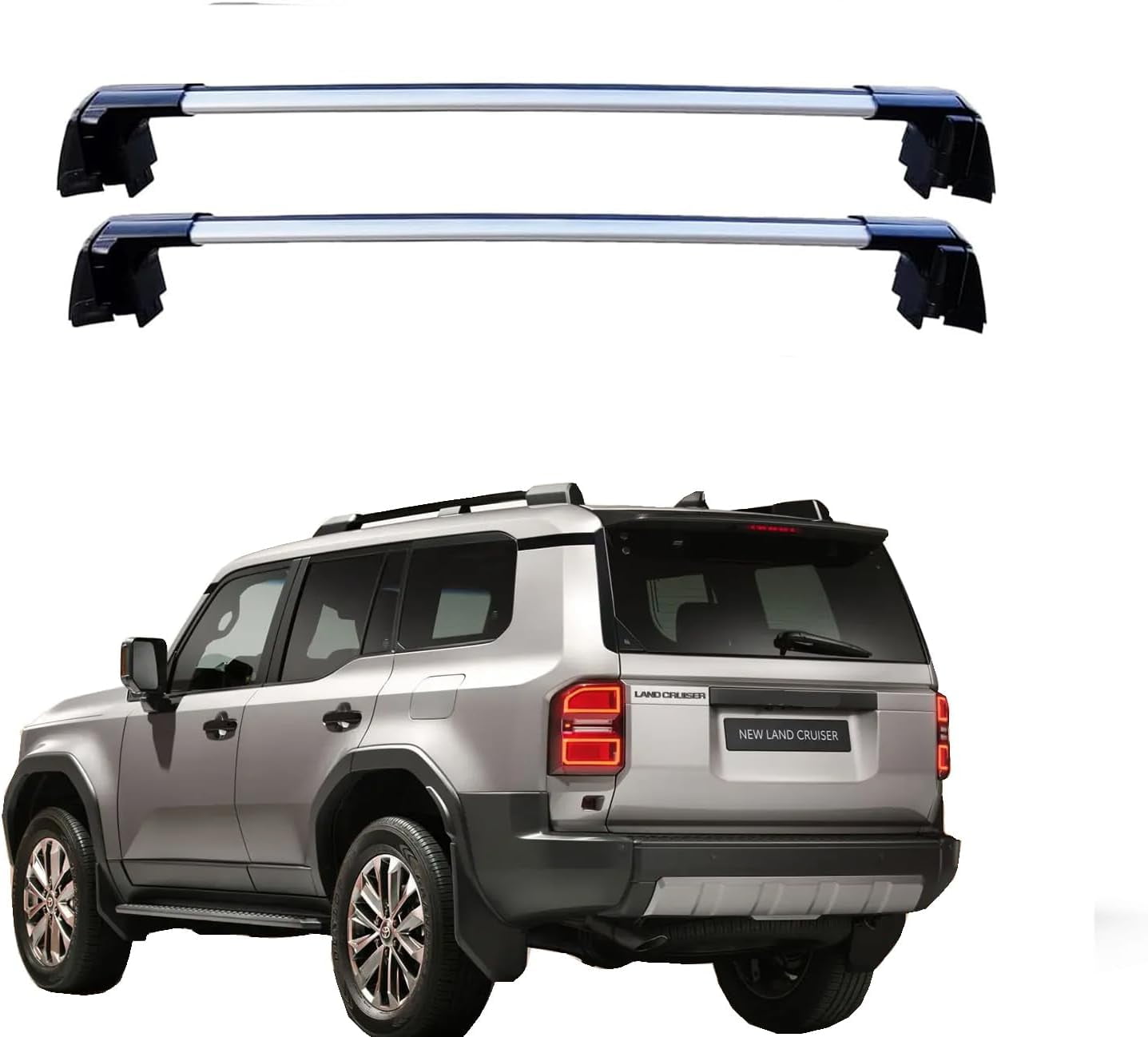 ROKIOTOEX Cobra Roof Rack Crossbars Fits 2024-2025 Hyunda-i Santa Fe ...