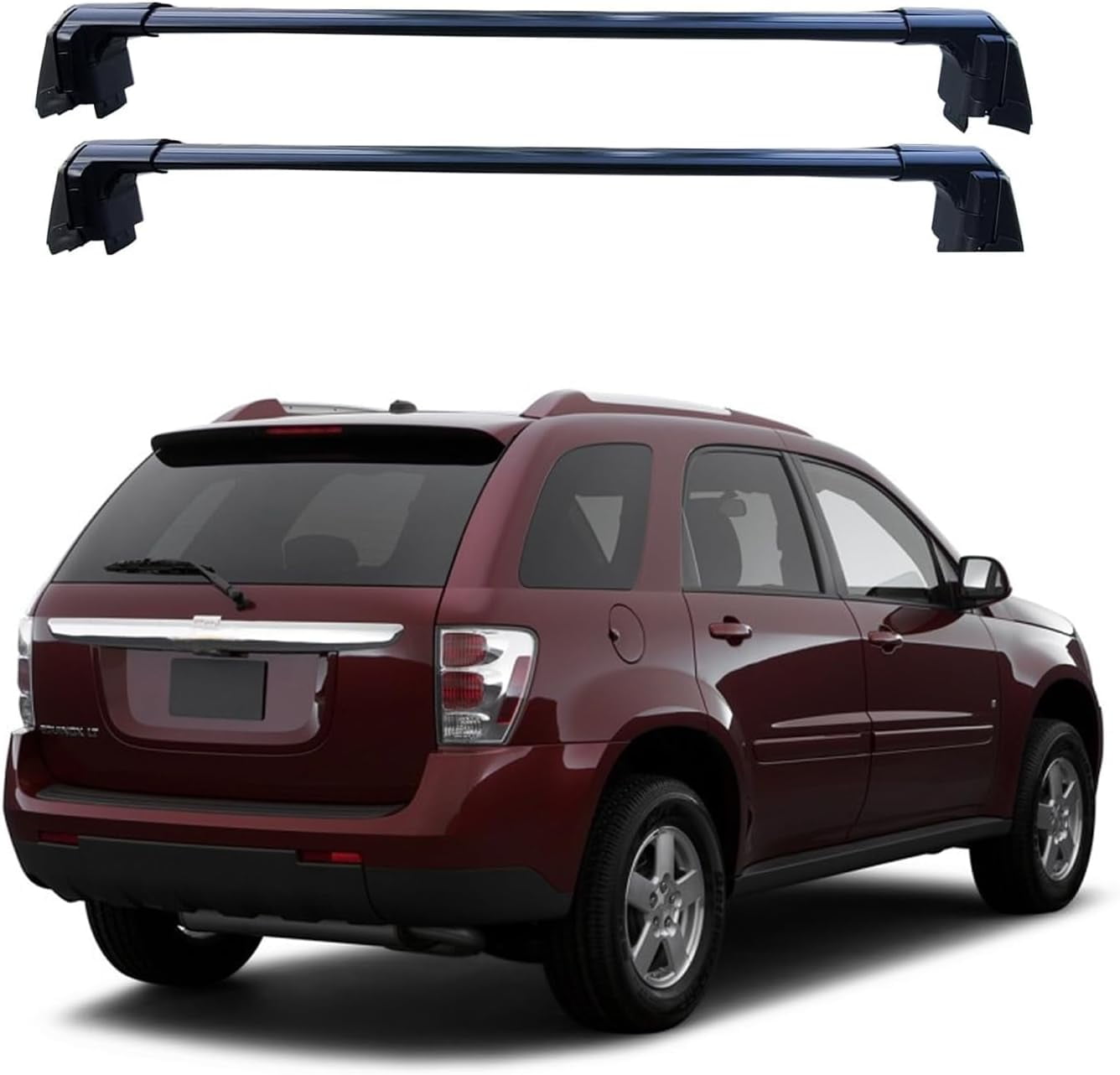 ROKIOTOEX Cougar Roof Rack Crossbars Fit for Chevrole-t Chevy Equinox ...