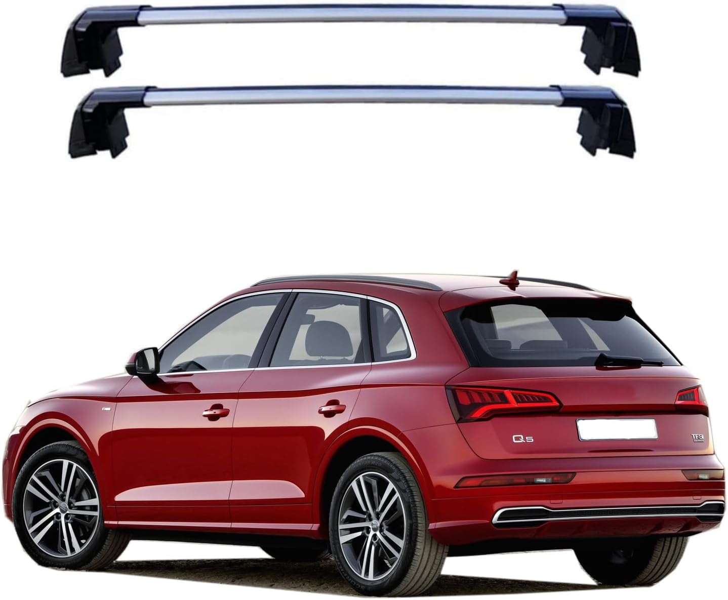 ROKIOTOEX Coyote Roof Rack Crossbars Fit for 2009-2017 AUD-i Q5, SQ5 ...