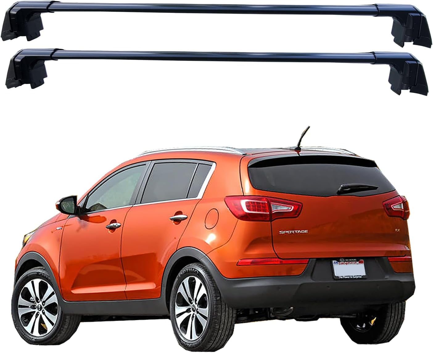 ROKIOTOEX Coyote Roof Rack Crossbars Fit for 2011-2016 Ki-a Sportage ...