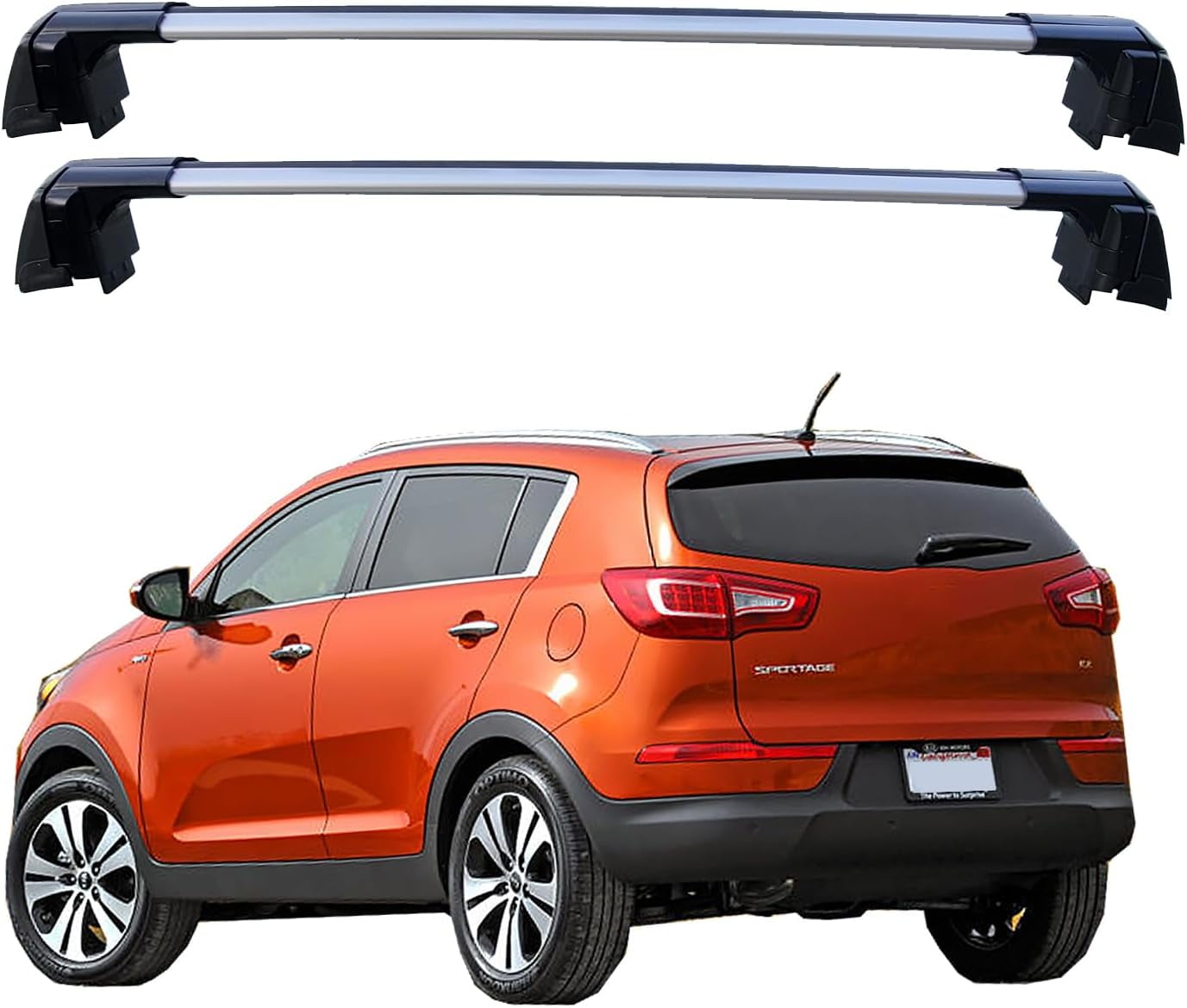 ROKIOTOEX Coyote Roof Rack Crossbars Fit for 2011-2016 Ki-a Sportage ...