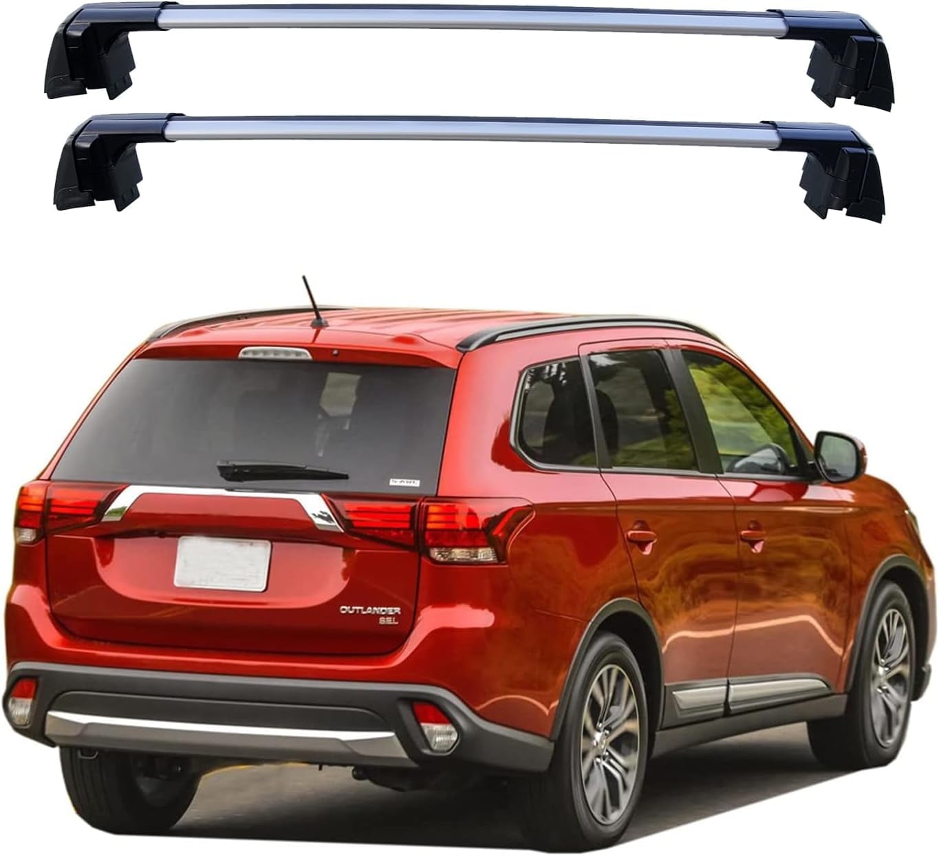 ROKIOTOEX Coyote Roof Rack Crossbars Fit for 2014-2021 Mitsubish-i ...