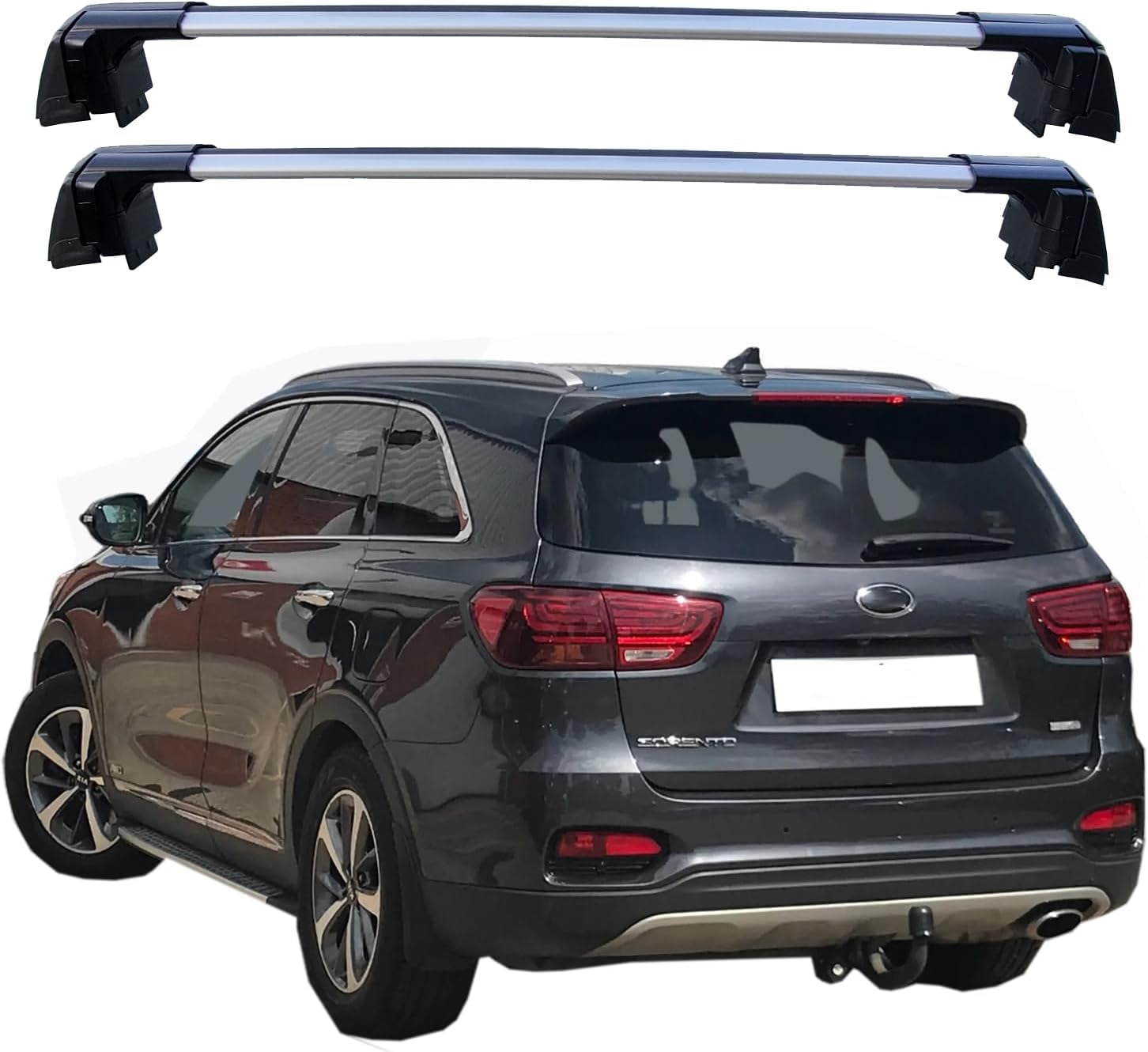 ROKIOTOEX Coyote Roof Rack Crossbars Fit for 2016-2020 KI-A Sorento ...