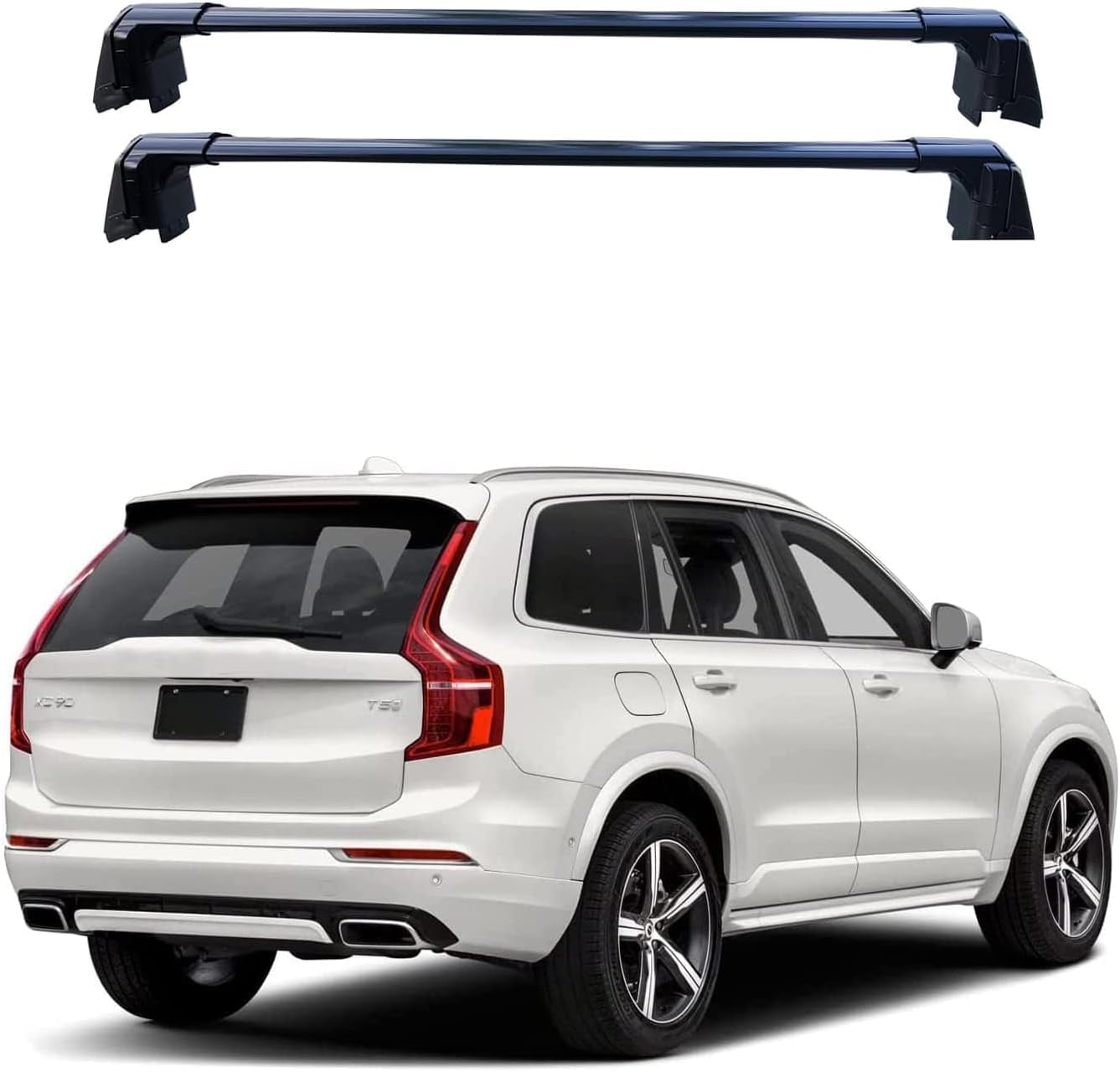 ROKIOTOEX Coyote Roof Rack Crossbars for 2016-2025 XC90 Black Crossbars - Walmart.com