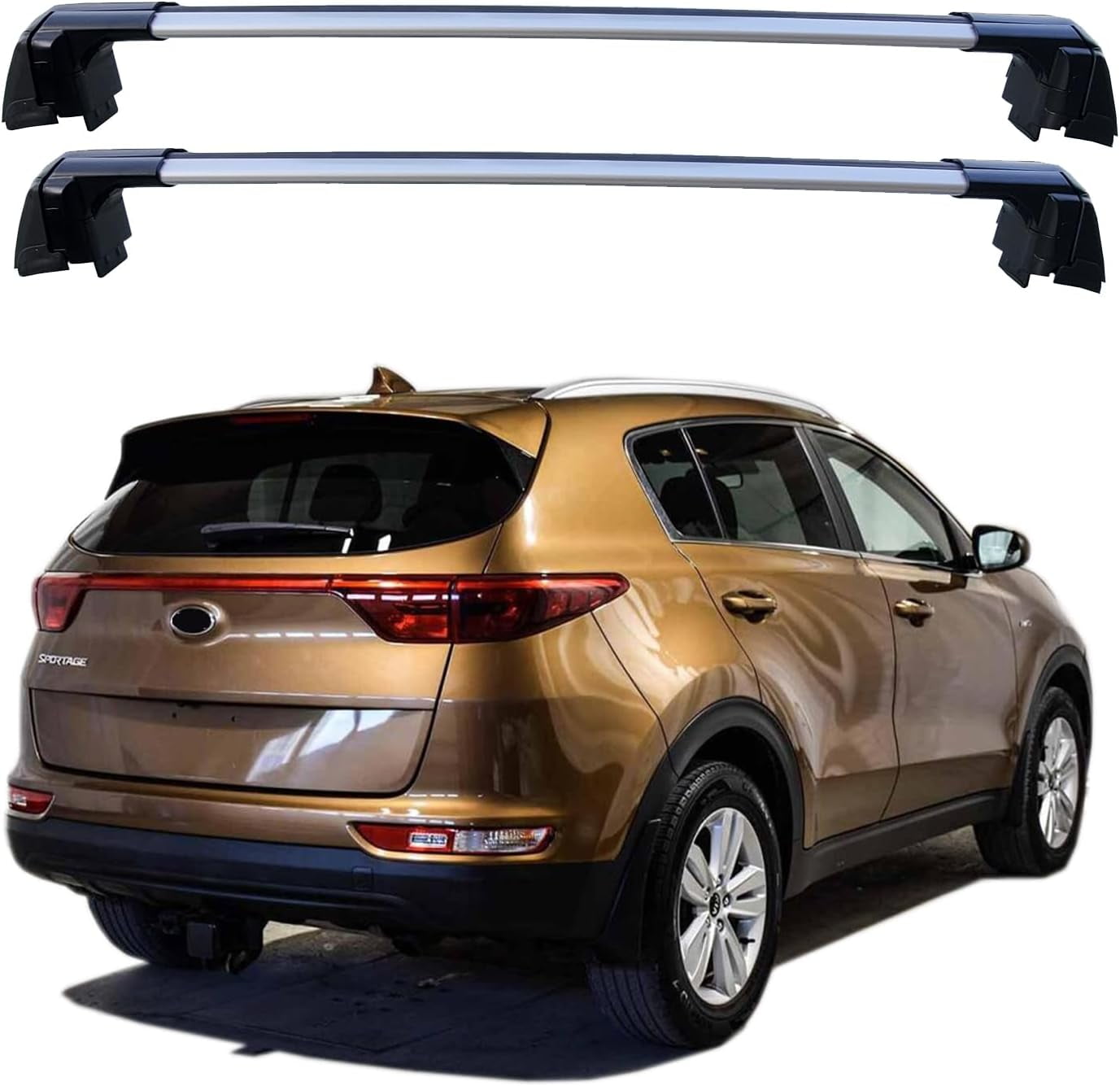 ROKIOTOEX Coyote Roof Rack Crossbars Fit for 2017-2022 KIA Sportage ...