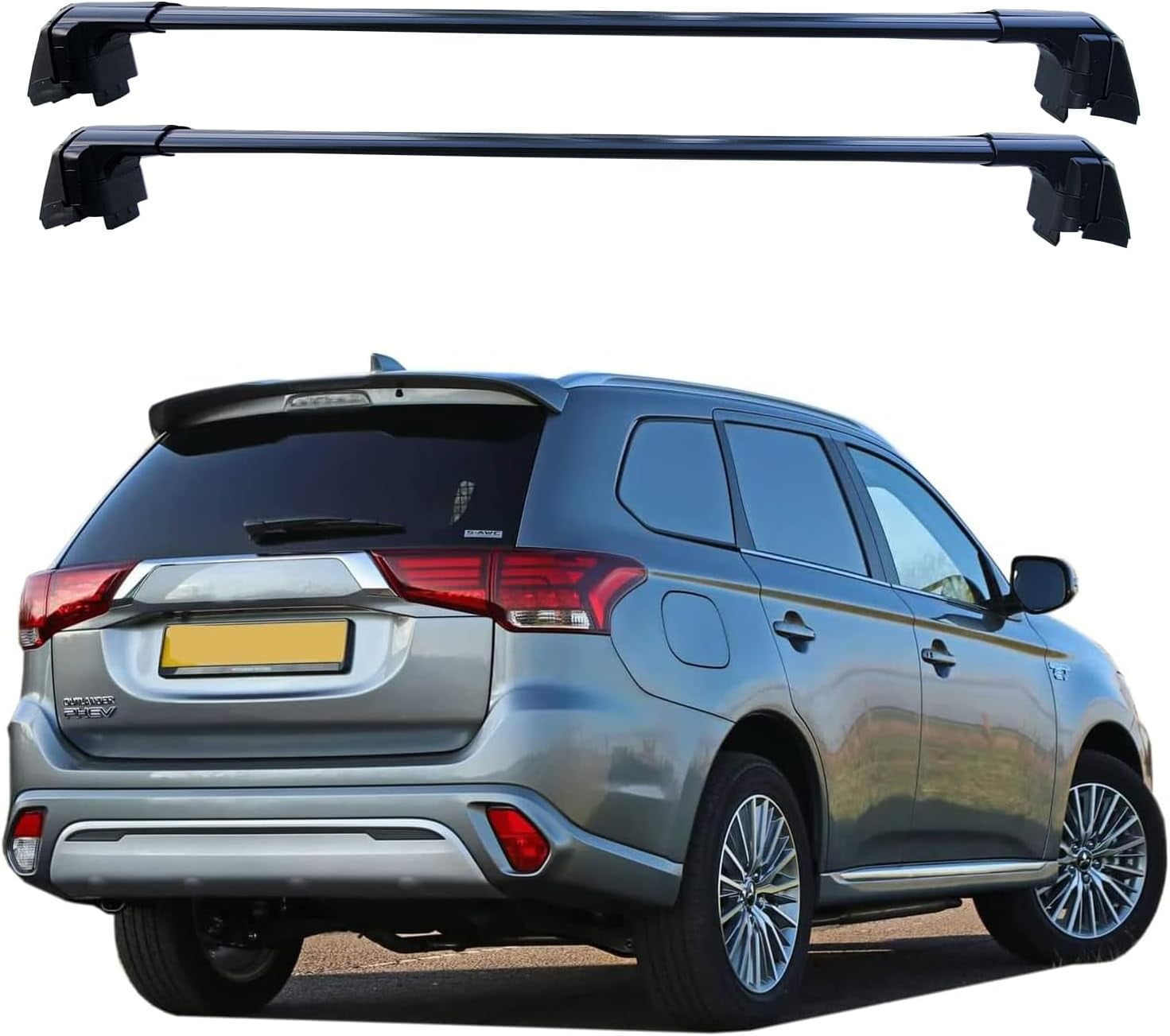 ROKIOTOEX Coyote Roof Rack Crossbars Fit for 2018-2022 Mitsubish-i Outlander PHEV Flush Side ...