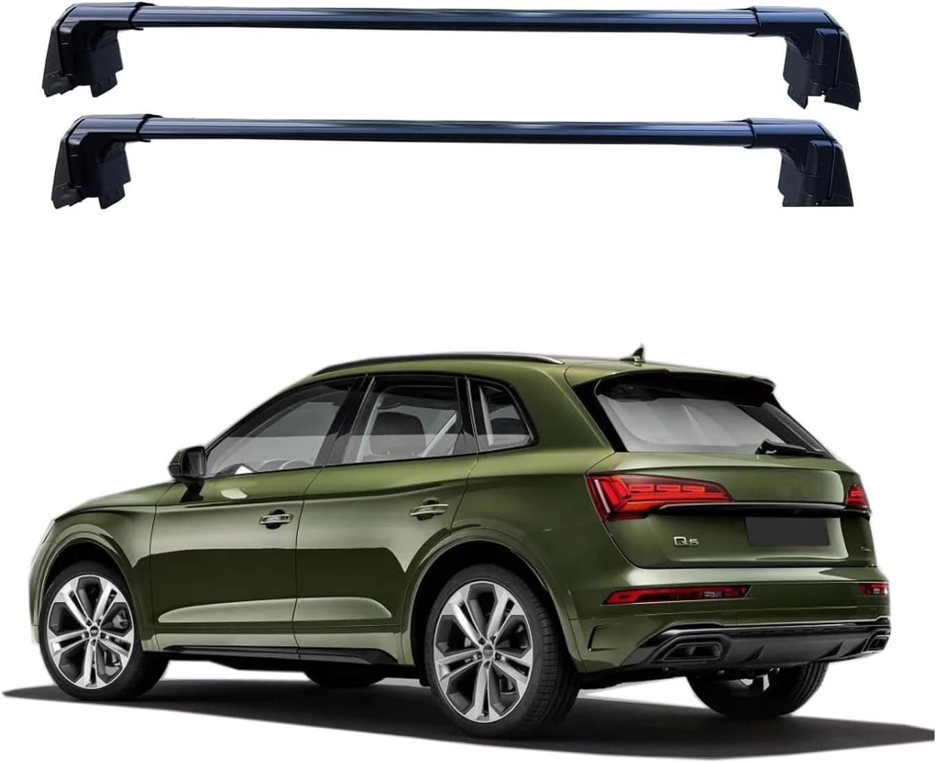 ROKIOTOEX Coyote Roof Rack Crossbars Fit for 2018-2024 AUD-i Q5, SQ5 ...
