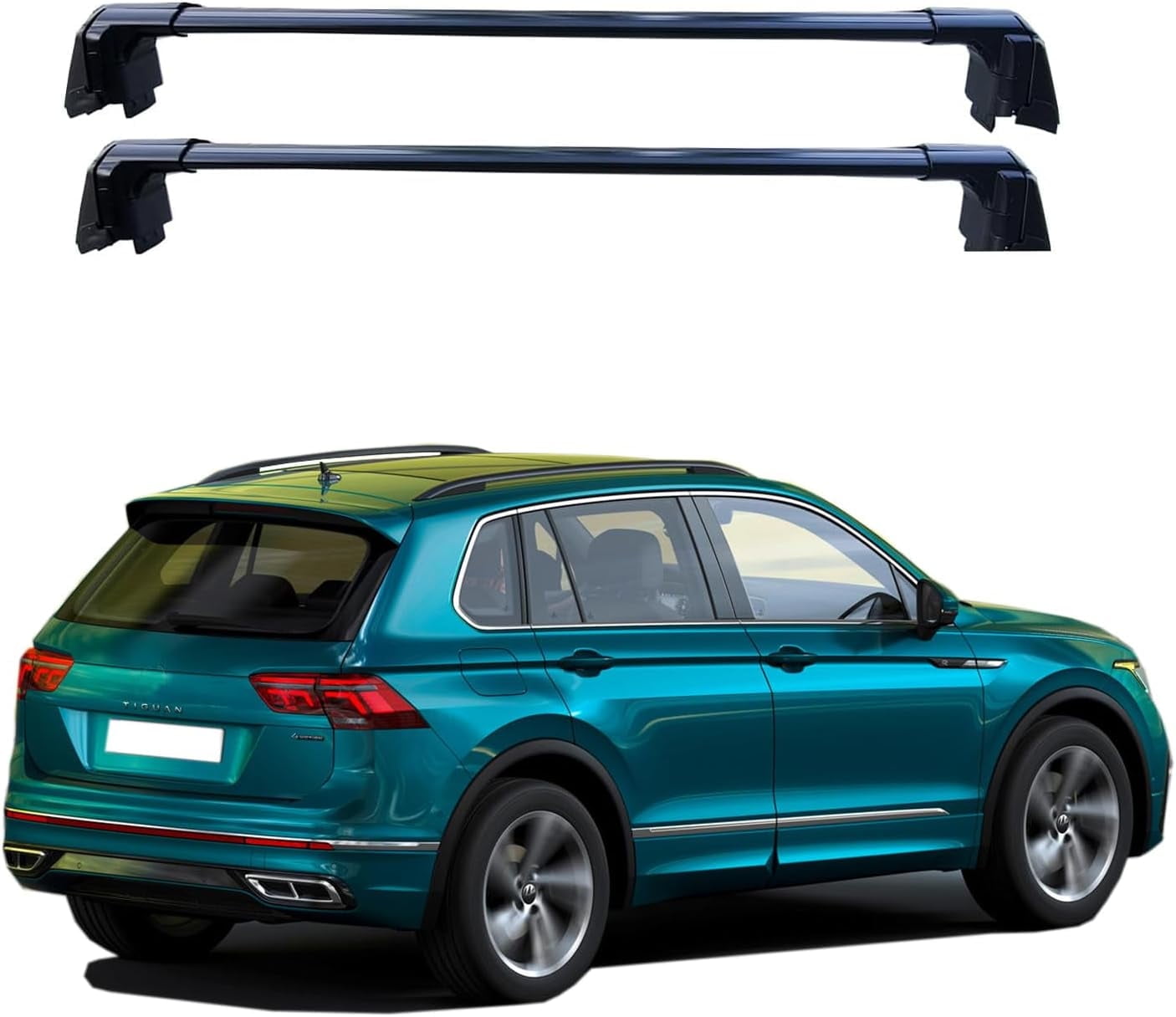 ROKIOTOEX Coyote Roof Rack Crossbars Fit for 2018-2025Volkswage-n ...
