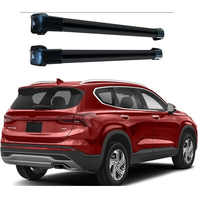 ROKIOTOEX Coyote Roof Rack Crossbars Fit for 2019-2024 Hyunda-i Santa ...