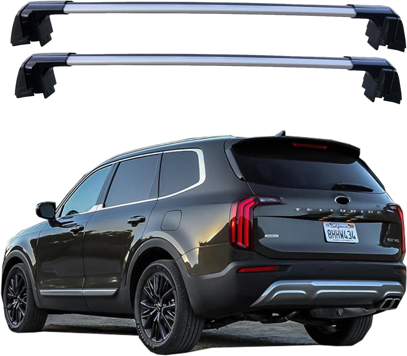 ROKIOTOEX Coyote Roof Rack Crossbars Fit for 2020 – 2025 Ki-a Telluride ...