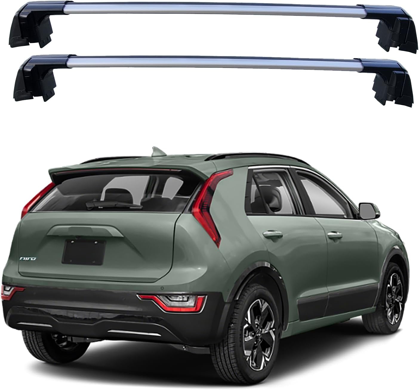 ROKIOTOEX Coyote Roof Rack Crossbars Fit for 2023-2025 Ki-a NIRO, EV ...