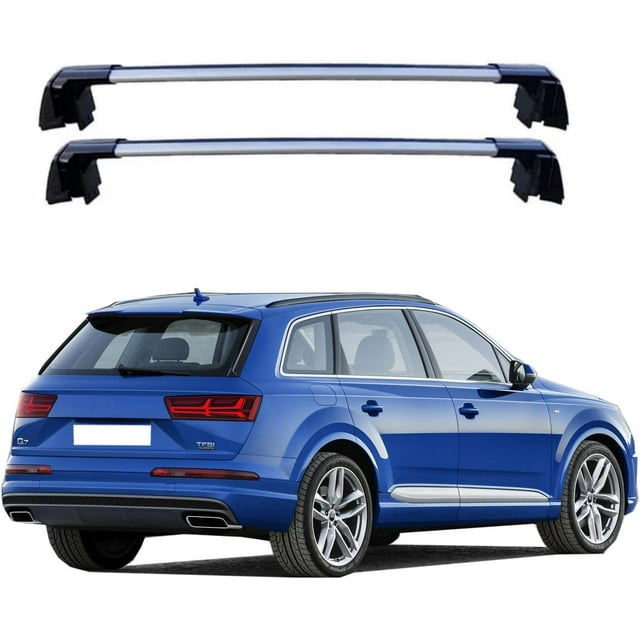 ROKIOTOEX Coyote Roof Rack Crossbars Fit for 2007-2015 AUD-i Q7 Flush ...
