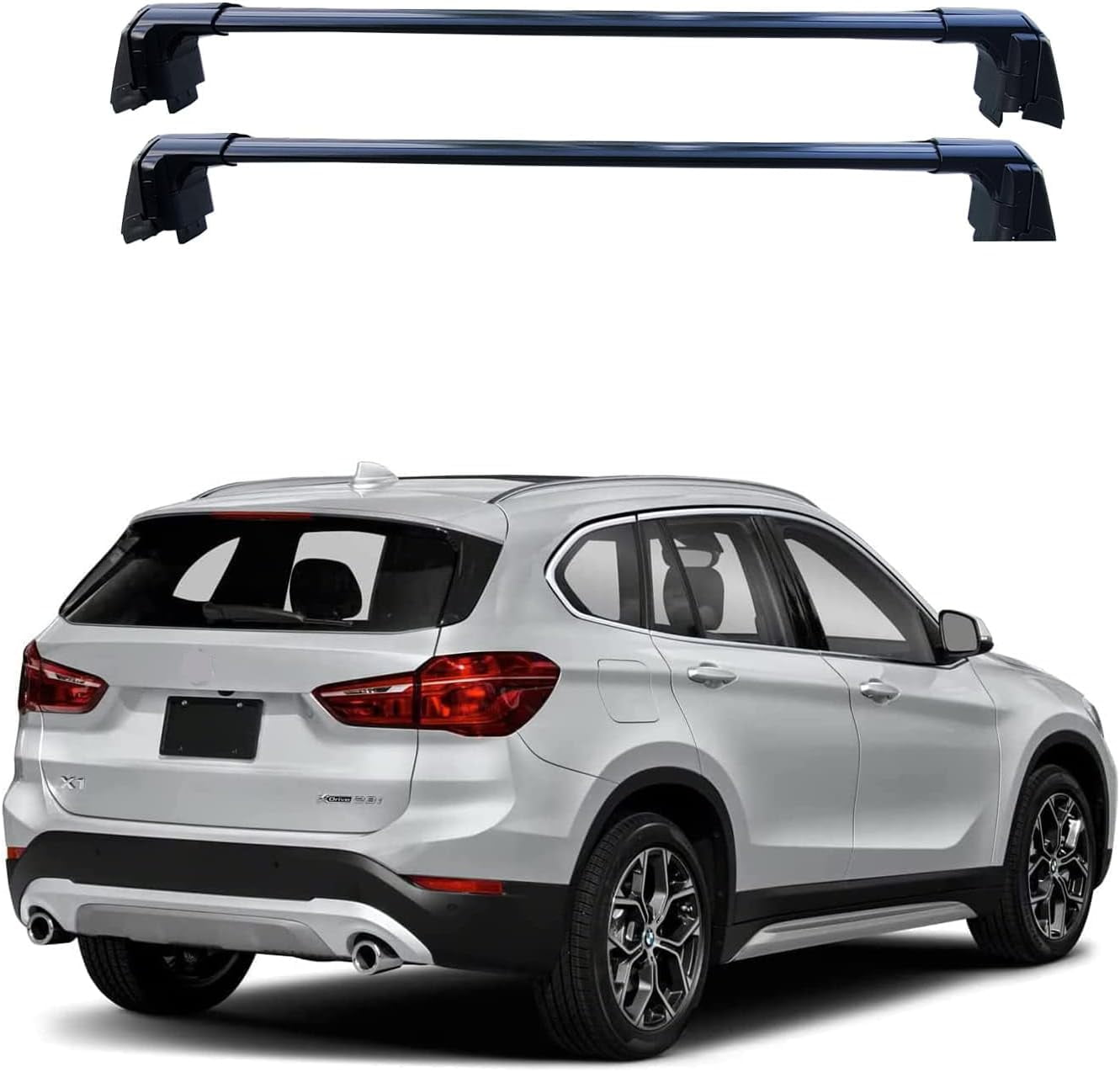 ROKIOTOEX Coyote Roof Rack Crossbars Fit for 2015-2022 BMW X1 Flush ...