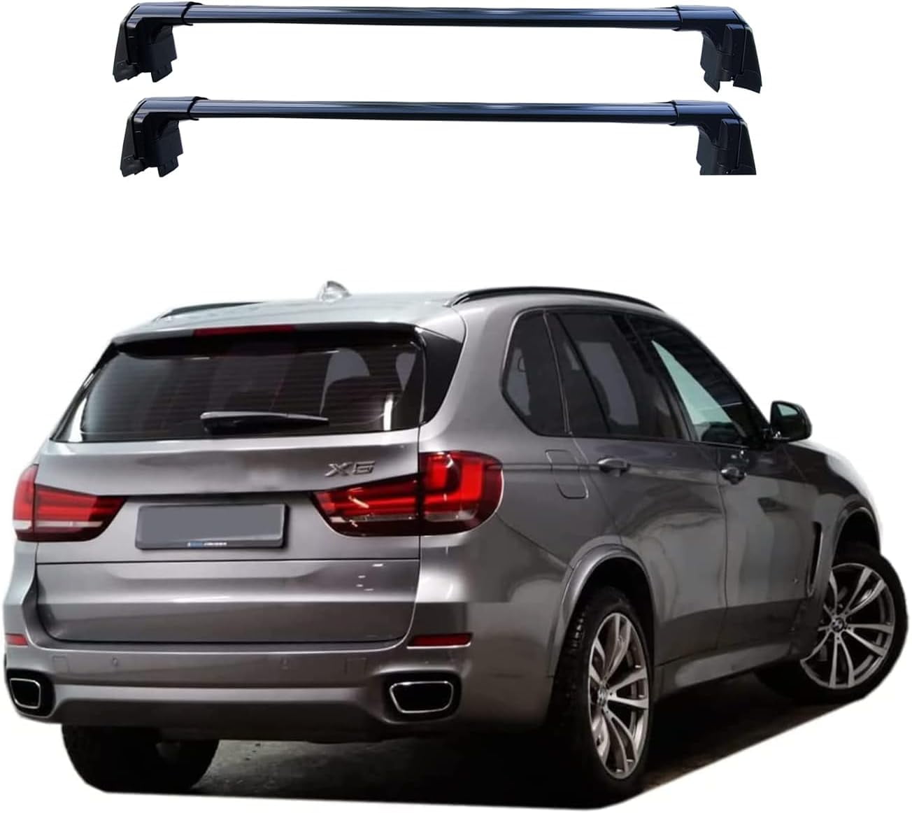 ROKIOTOEX Coyote Roof Rack Crossbars Fits 2019-2025 BM-W X5 M, X5 Flush ...