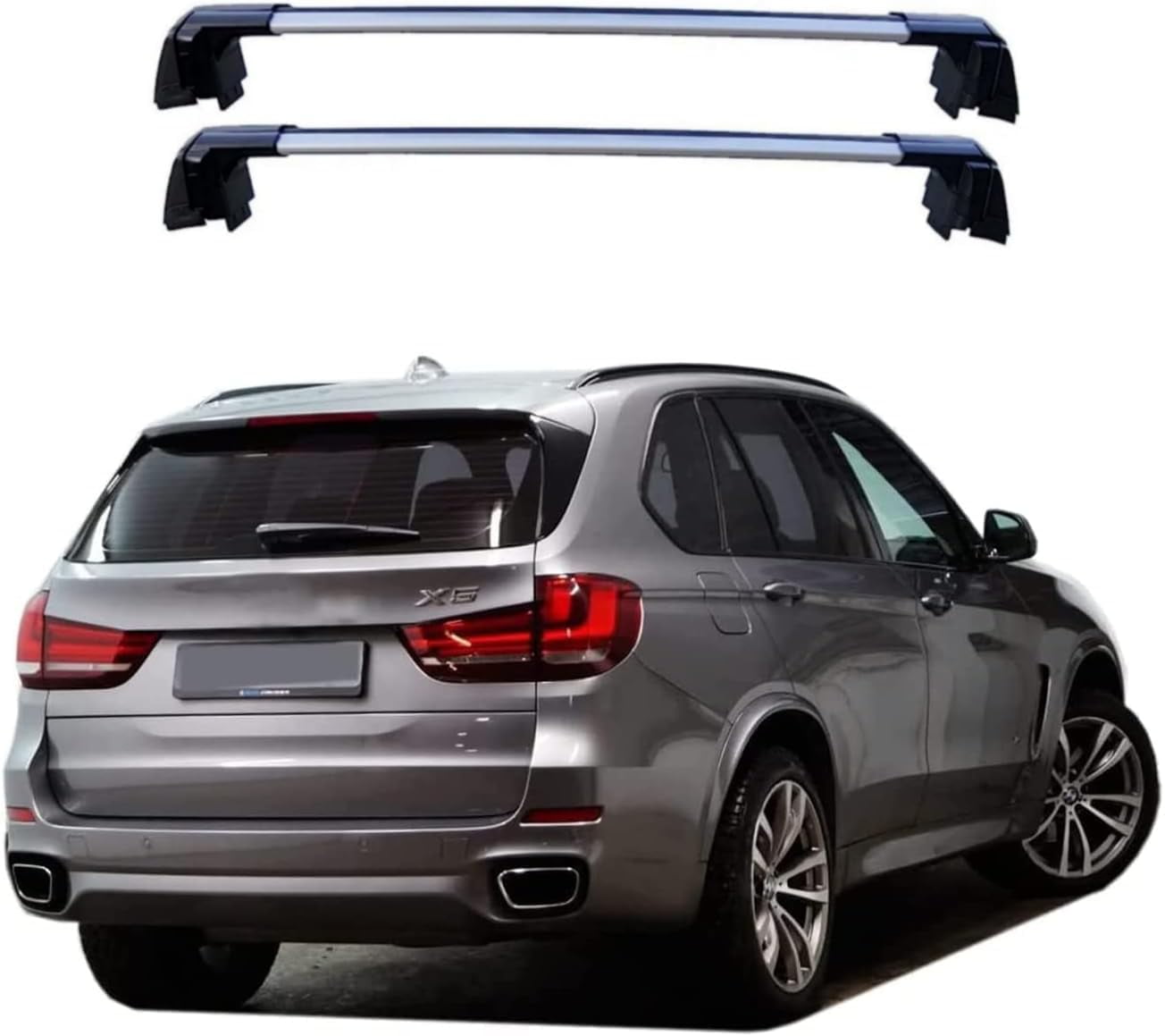 ROKIOTOEX Coyote Roof Rack Crossbars Fits 2019-2025 BM-W X5 M, X5 Flush ...