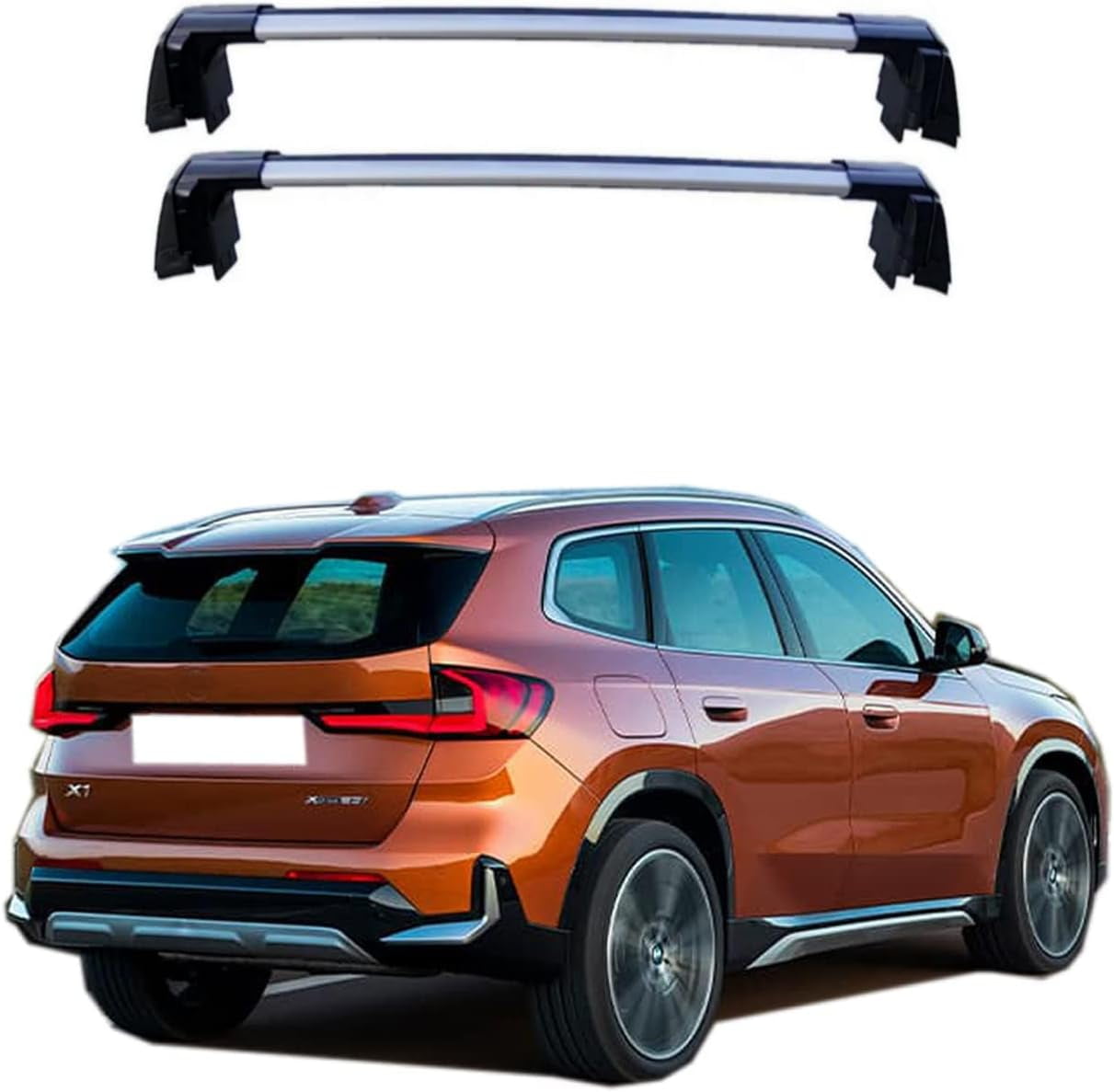ROKIOTOEX Coyote Roof Rack Crossbars Fits 2023 2025 BMW X1 Sports Flush ...