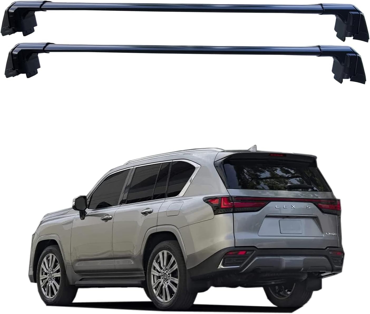 ROKIOTOEX Coyote Roof Rack Crossbars Fits Lexu-s 2022 - 2026 LX600 LX ...