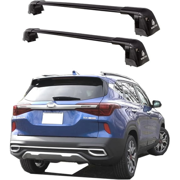 ROKIOTOEX Coyote Roof Rack Crossbars for 2021 - 2026 Seltos X- Lockable ...