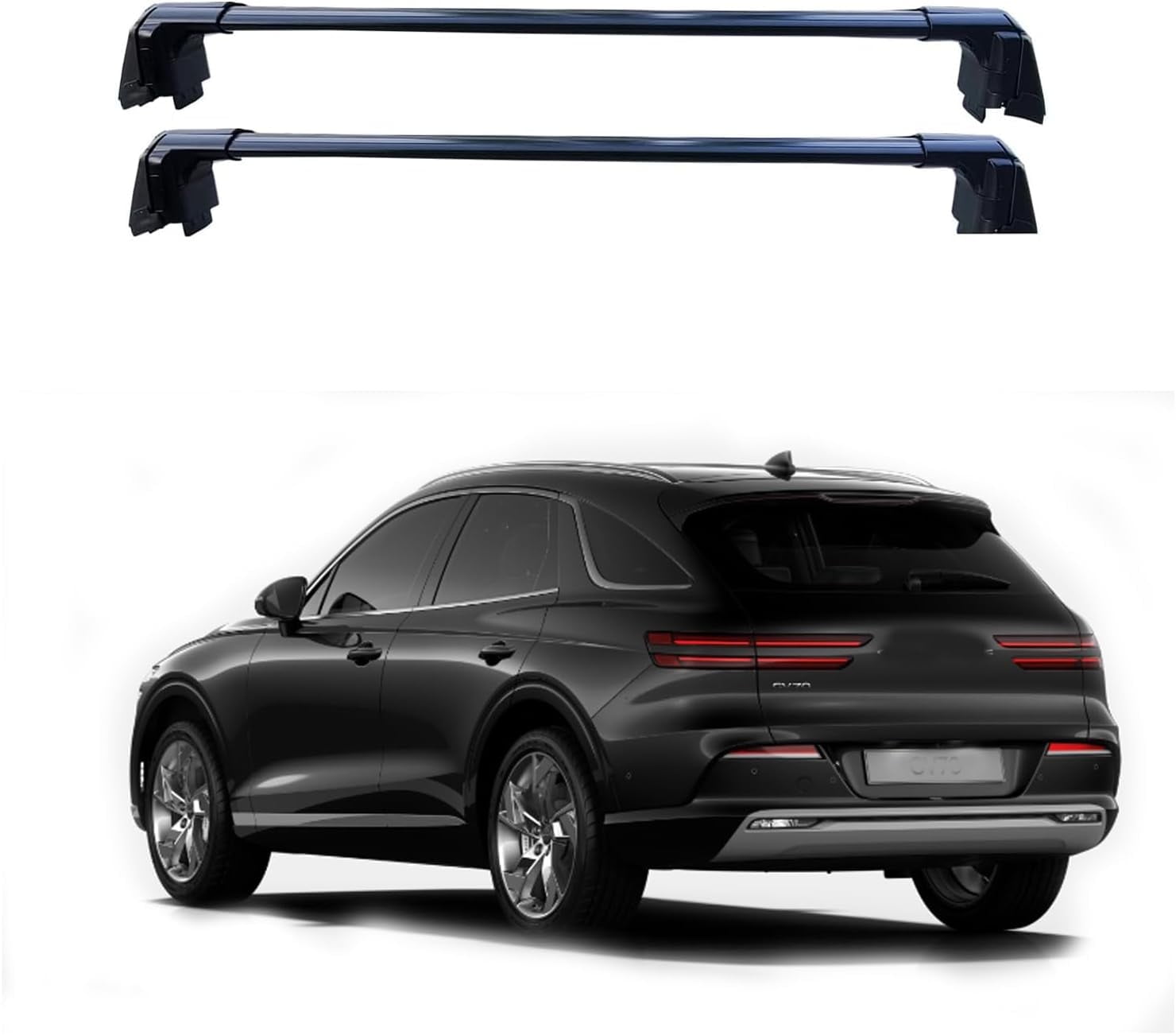 ROKIOTOEX Coyote Roof Rack Crossbars for 2023-2026 GV70, Lockable Black Bars. - Walmart.com