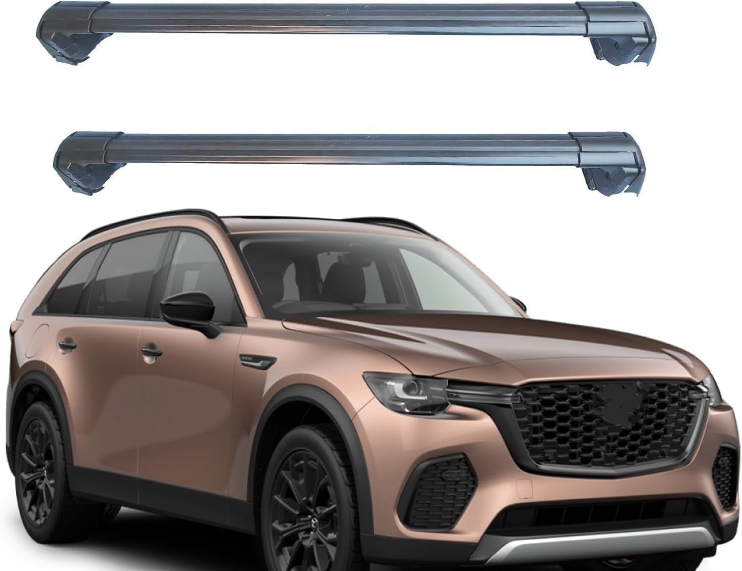 ROKIOTOEX Coyote Roof Rack Crossbars for 2025-2026 CX-70, Lockable ...