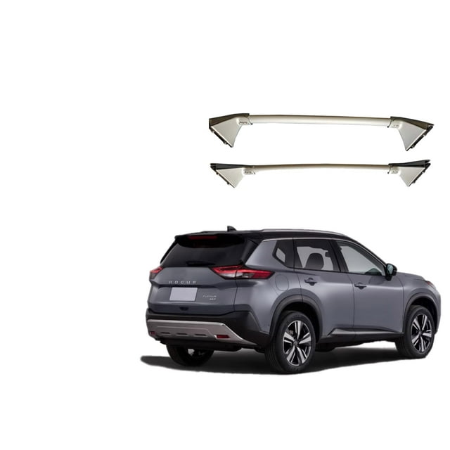 ROKIOTOEX Roof Rack Crossbars Fit for Nissan 2021 - 2023 Rogue platinum ...