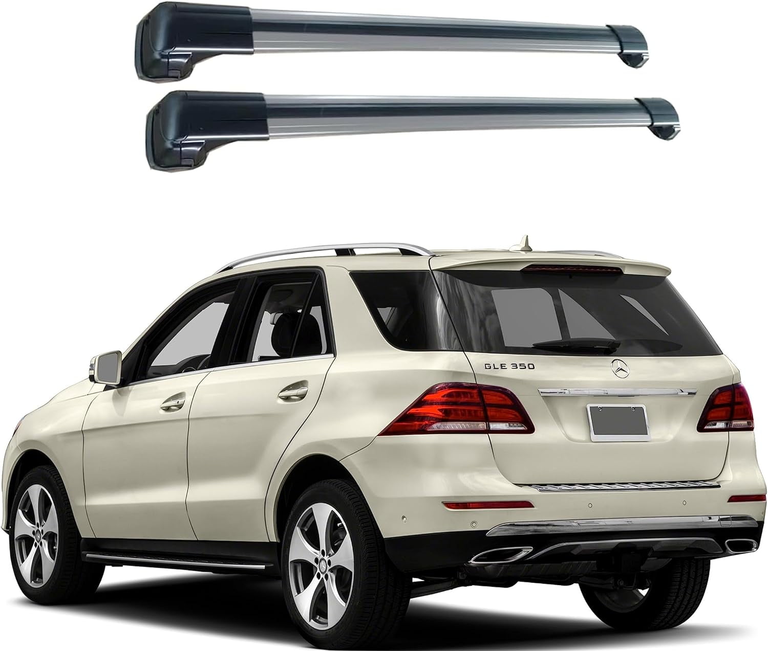 ROKIOTOEX Roof Rack Crossbars Fits 2012 –2015 ML and 2016-2019 Mercedes ...