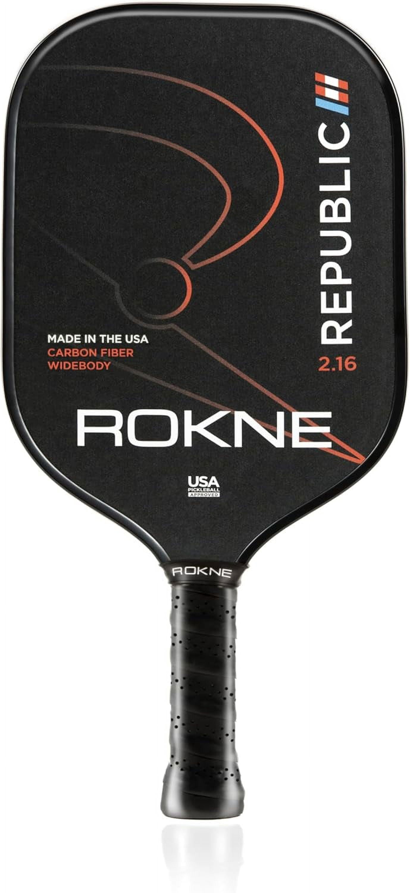 ROKNE Pickleball Republic 2.16 Pickleball Paddle Unidirectional Carbon ...