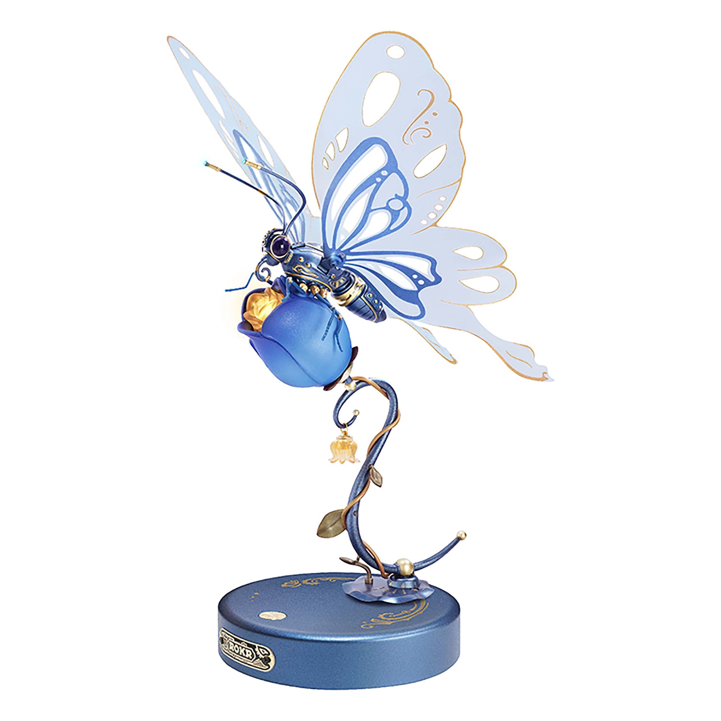 ROKR 3D Puzzle Butterfly DIY Mechanical Model Kit Toys for Adult Child ...