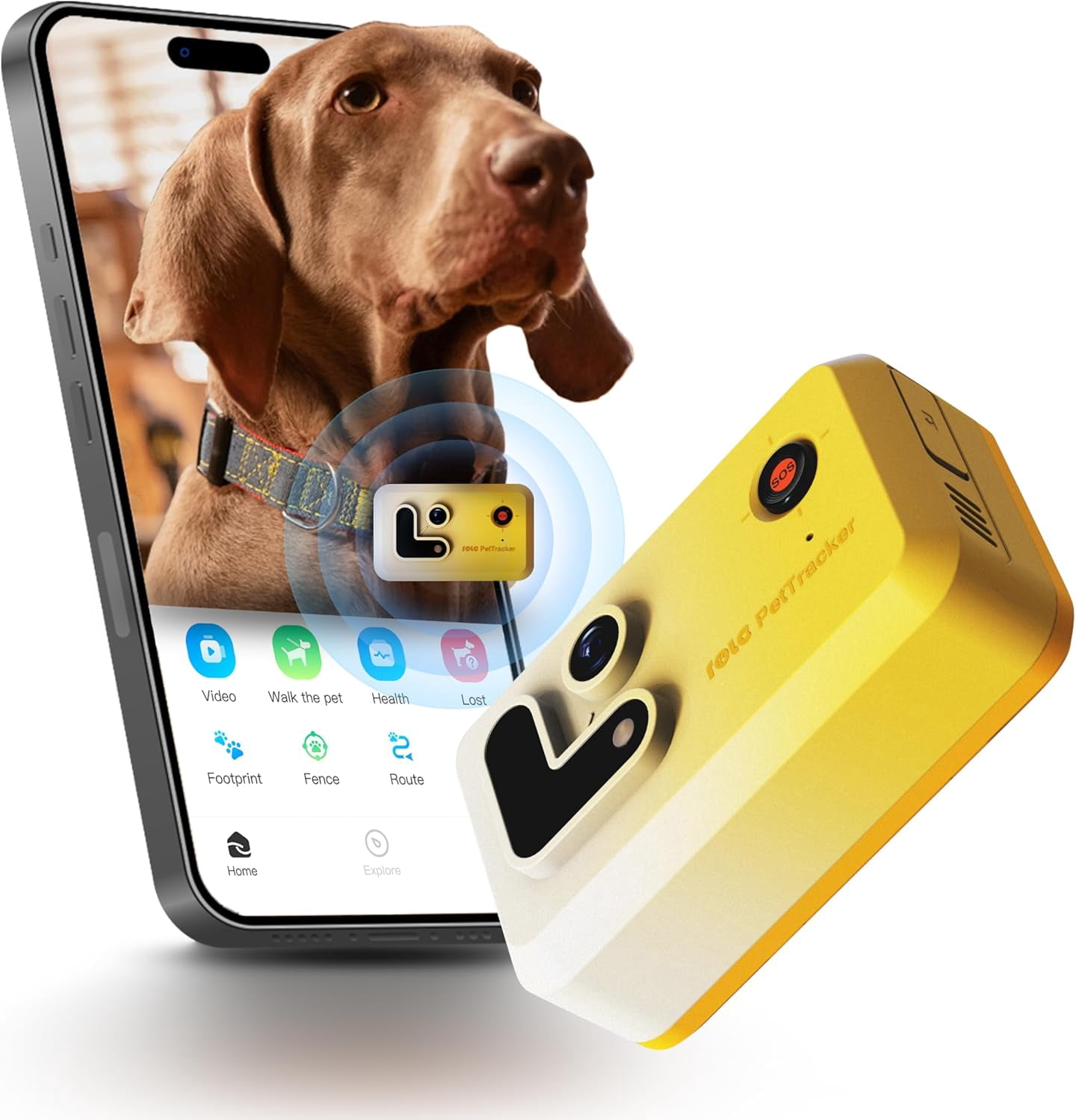 ROLA PetTracker GPS Tracking for Dogs: Live GPS Location, Cellular ...