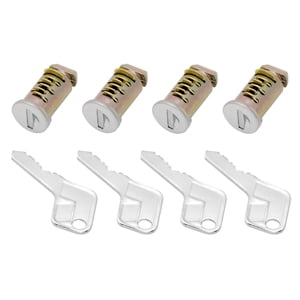 ROLA Roof Rack Accessory, Locks & Keys (Qty.4) for Roof Rack Locks (Key ...